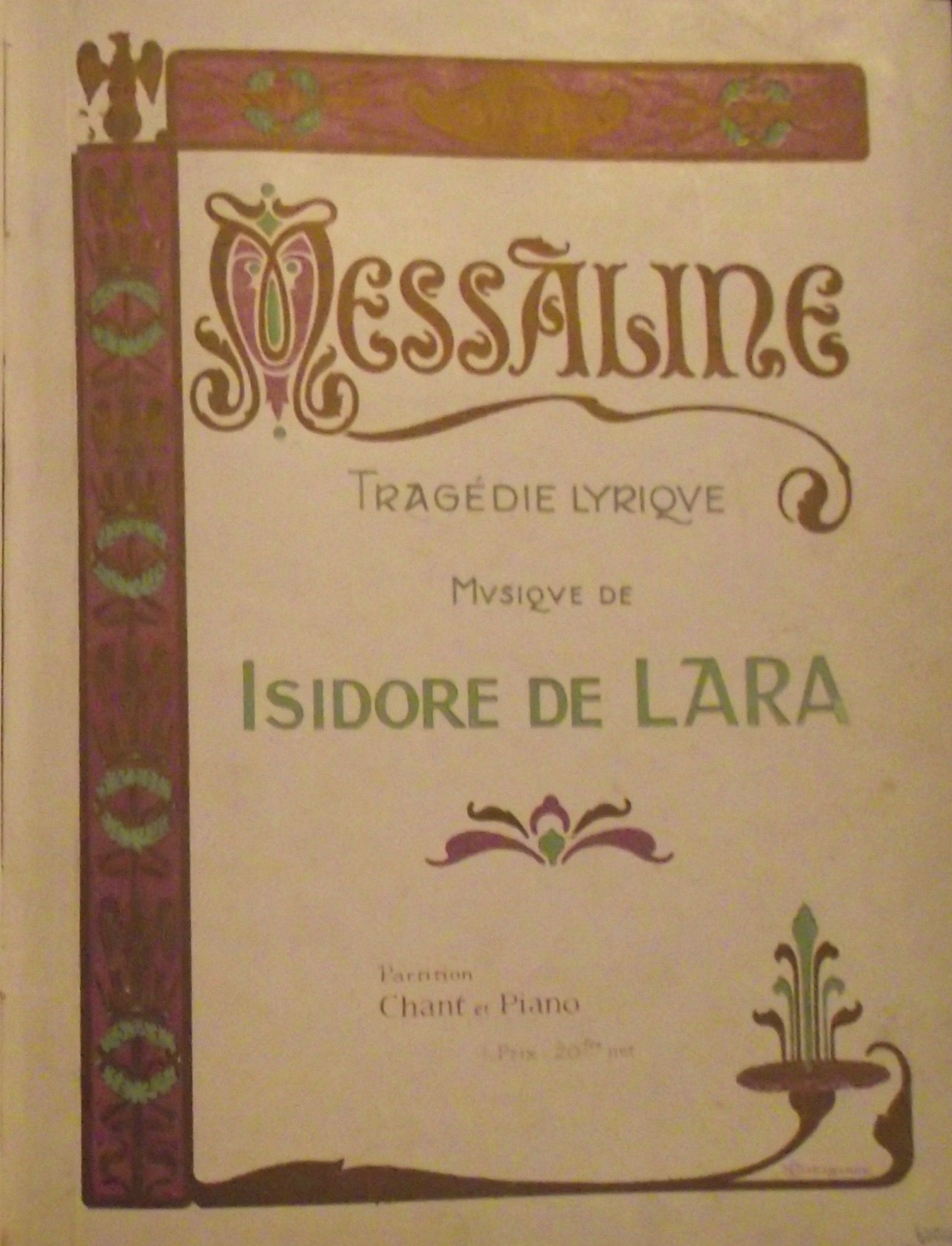 Cimetière du Père Lachaise - APPL - LARA, Isidore COHEN, dit de (1858-1935)
