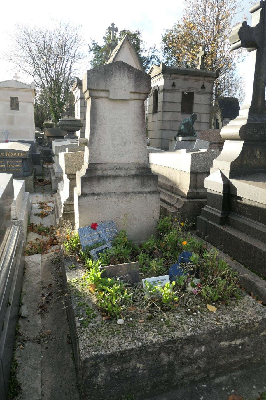 Cimetière du Père Lachaise - APPL - RISLER Jean-Jacques (1940-2016)
