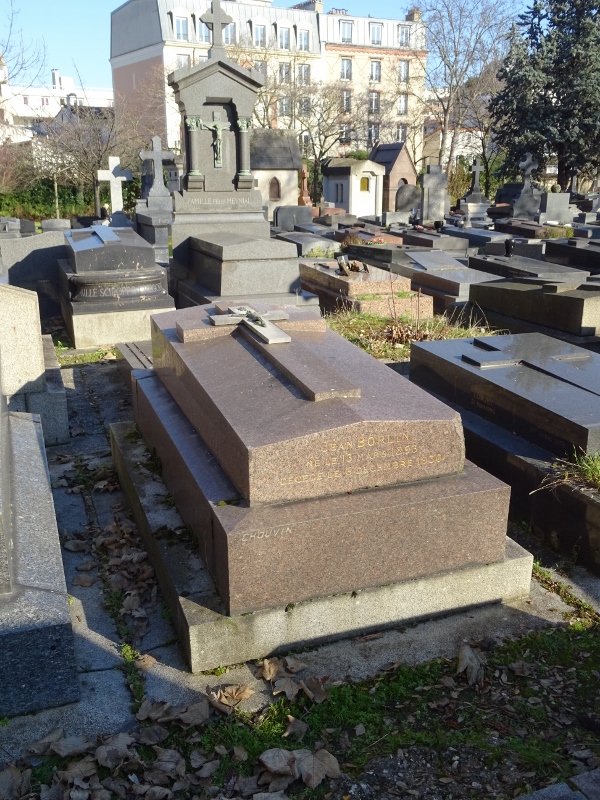 Cimetière du Père Lachaise - APPL - BORLIN Jean (1893-1930)