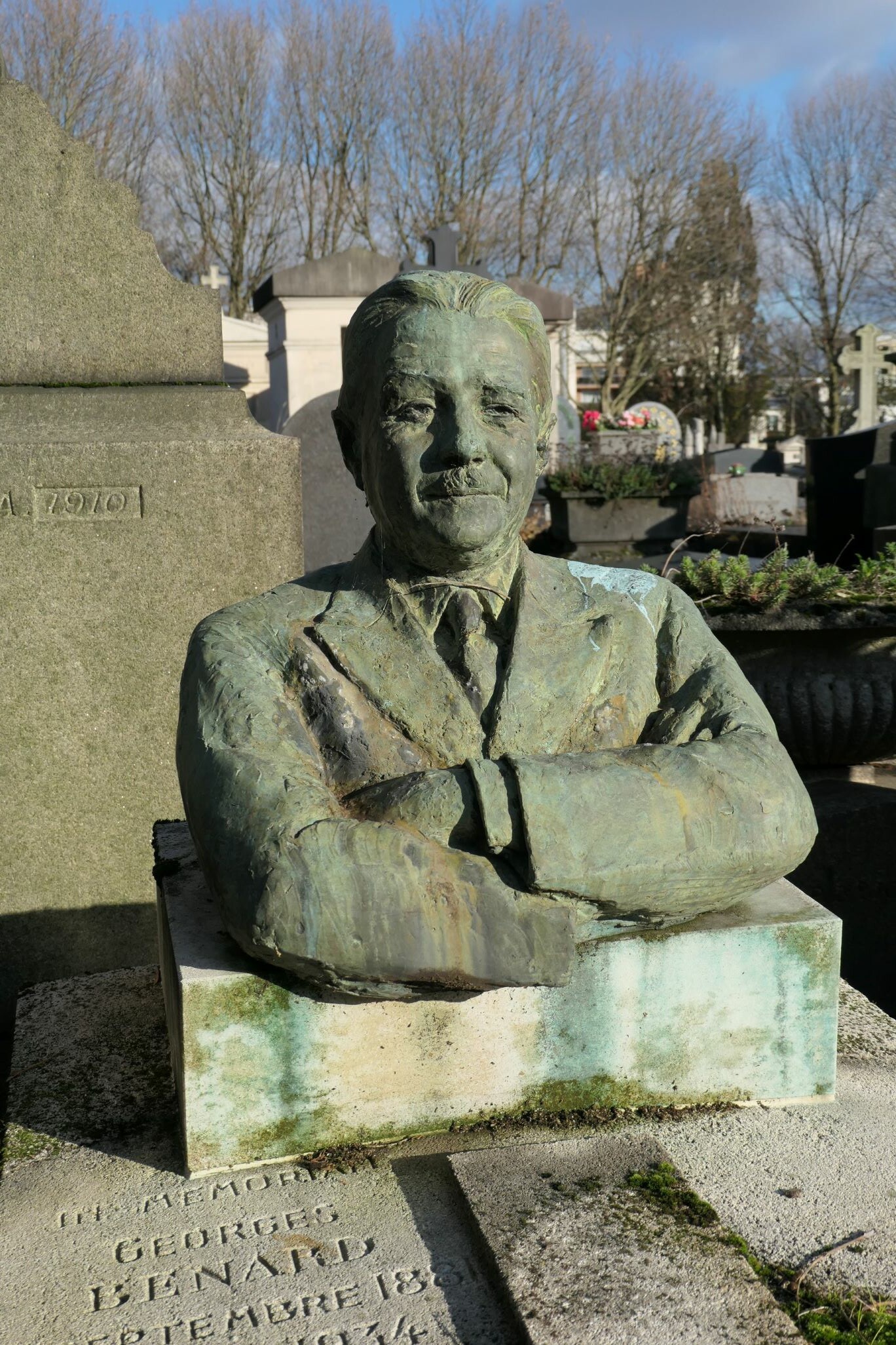 Cimetière du Père Lachaise - APPL - BENARD Georges (1881-1934)