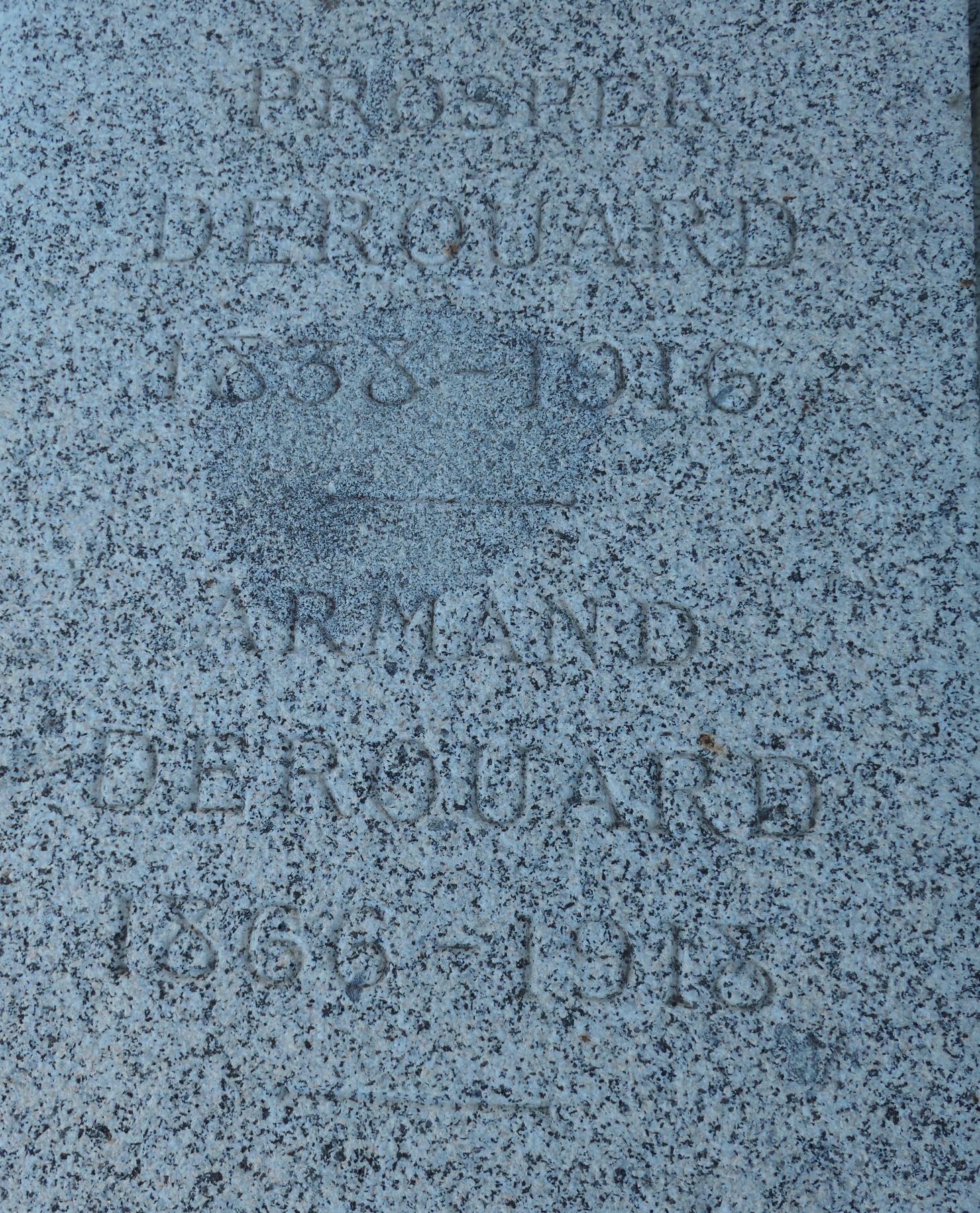 Cimetière du Père Lachaise - APPL - DEROUARD Prosper (1838-1916)