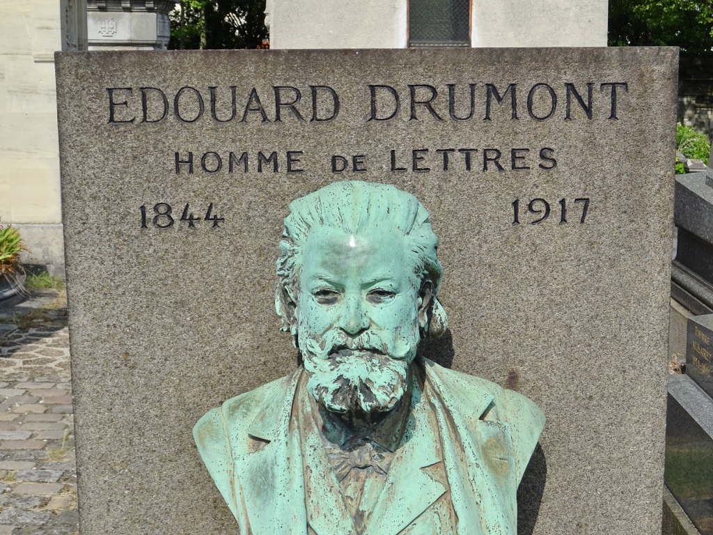 Cimetière du Père Lachaise - APPL - DRUMONT Edouard (1844-1917)