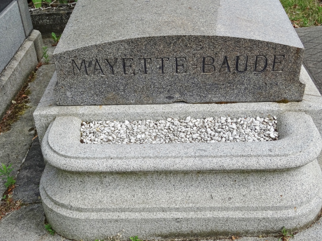 Cimetière du Père Lachaise - APPL - MAYETTE Désiré (1871-1912)