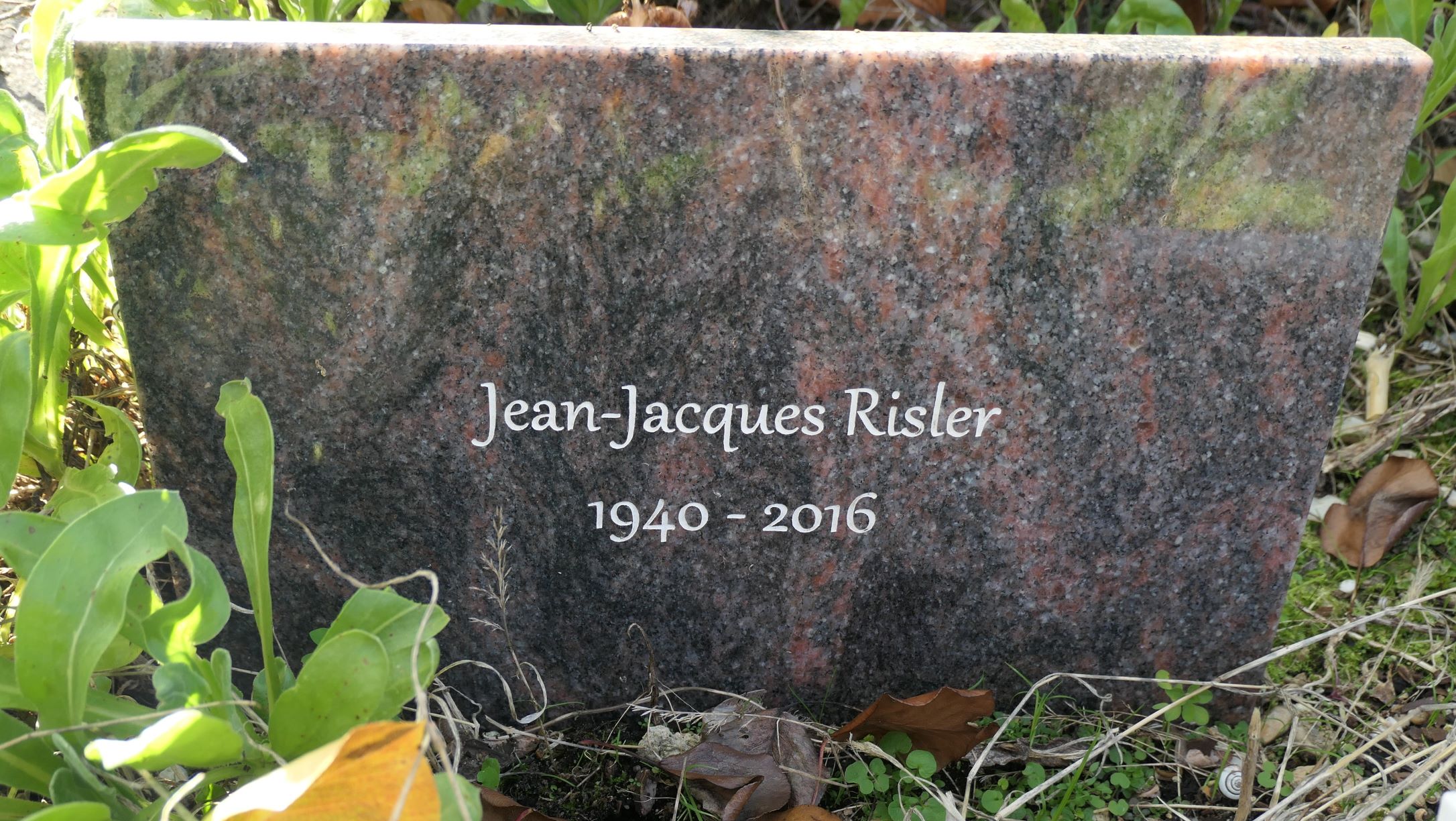 Cimetière du Père Lachaise - APPL - RISLER Jean-Jacques (1940-2016)