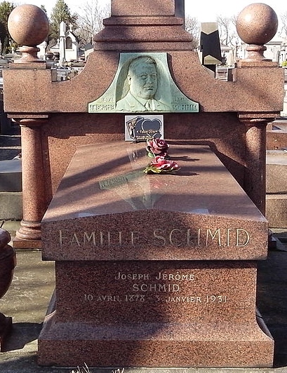 Cimetière du Père Lachaise - APPL - SCHMID Joseph Jérôme (1878-1931)