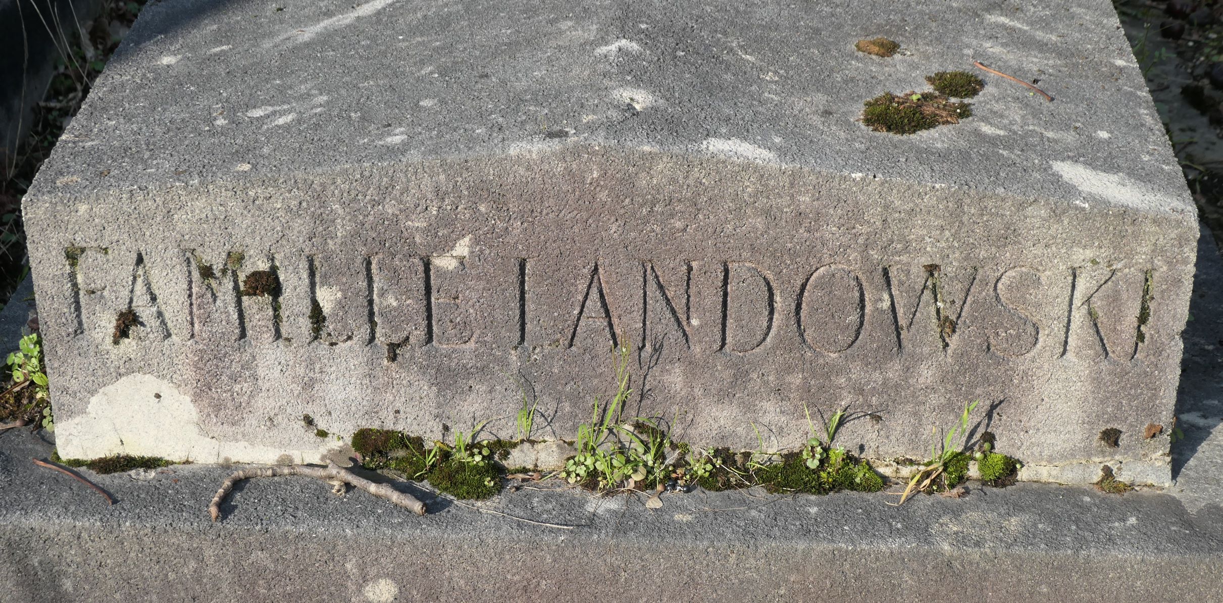 Cimetière du Père Lachaise - APPL - LANDOWSKI Vincent (1814-1873)