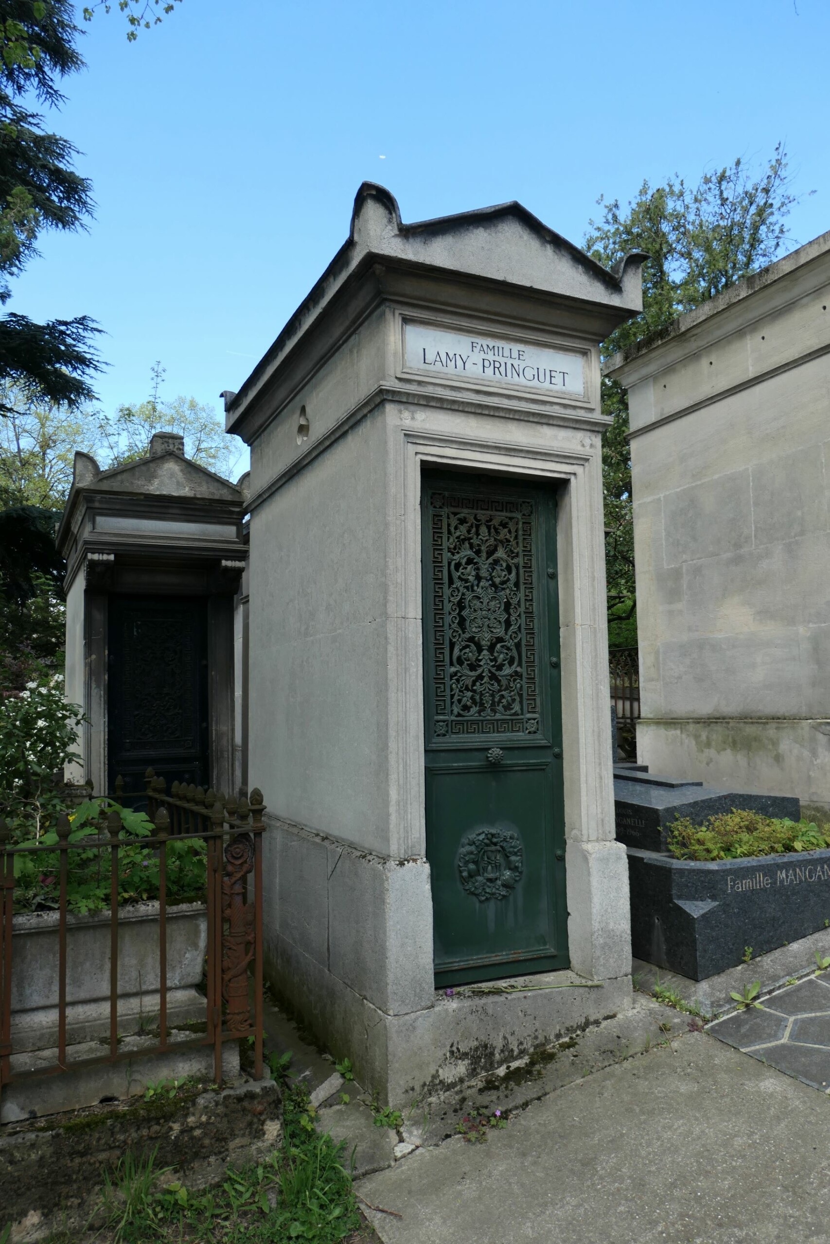 Cimetière du Père Lachaise - APPL - PRINGUET Louis Alexandre Jules ...