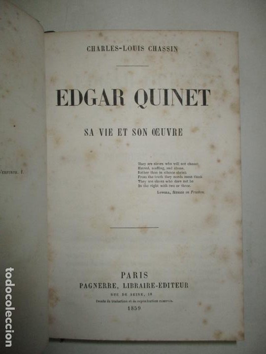 Cimetière du Père Lachaise - APPL - CHASSIN Charles Louis (1831-1901)