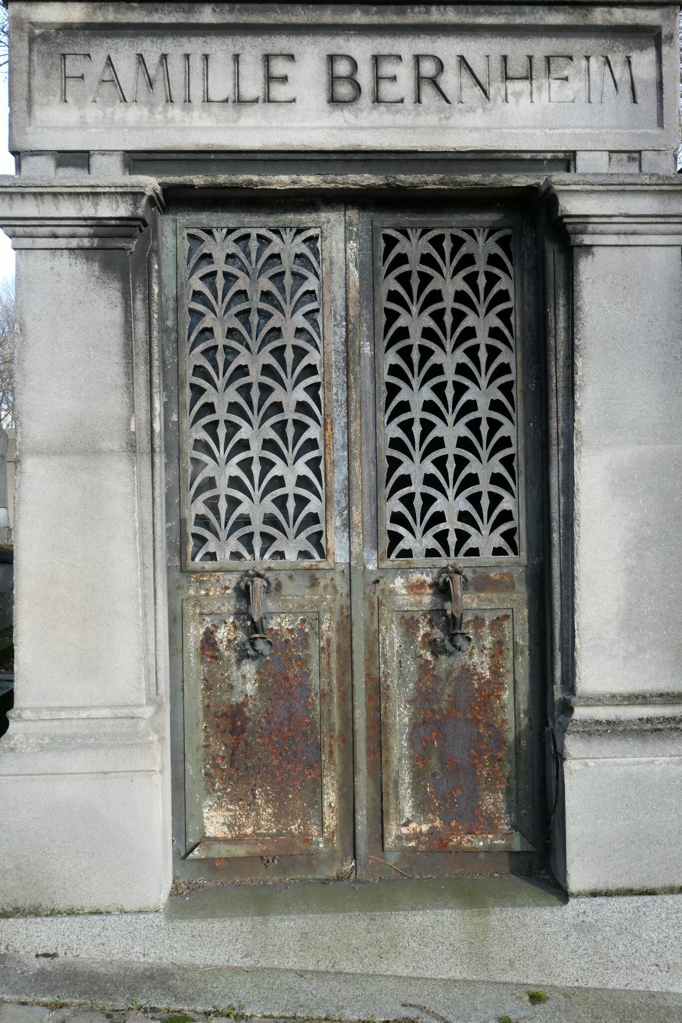 Cimetière du Père Lachaise - APPL - BERNHEIM Gaston Georges (1873-1890)