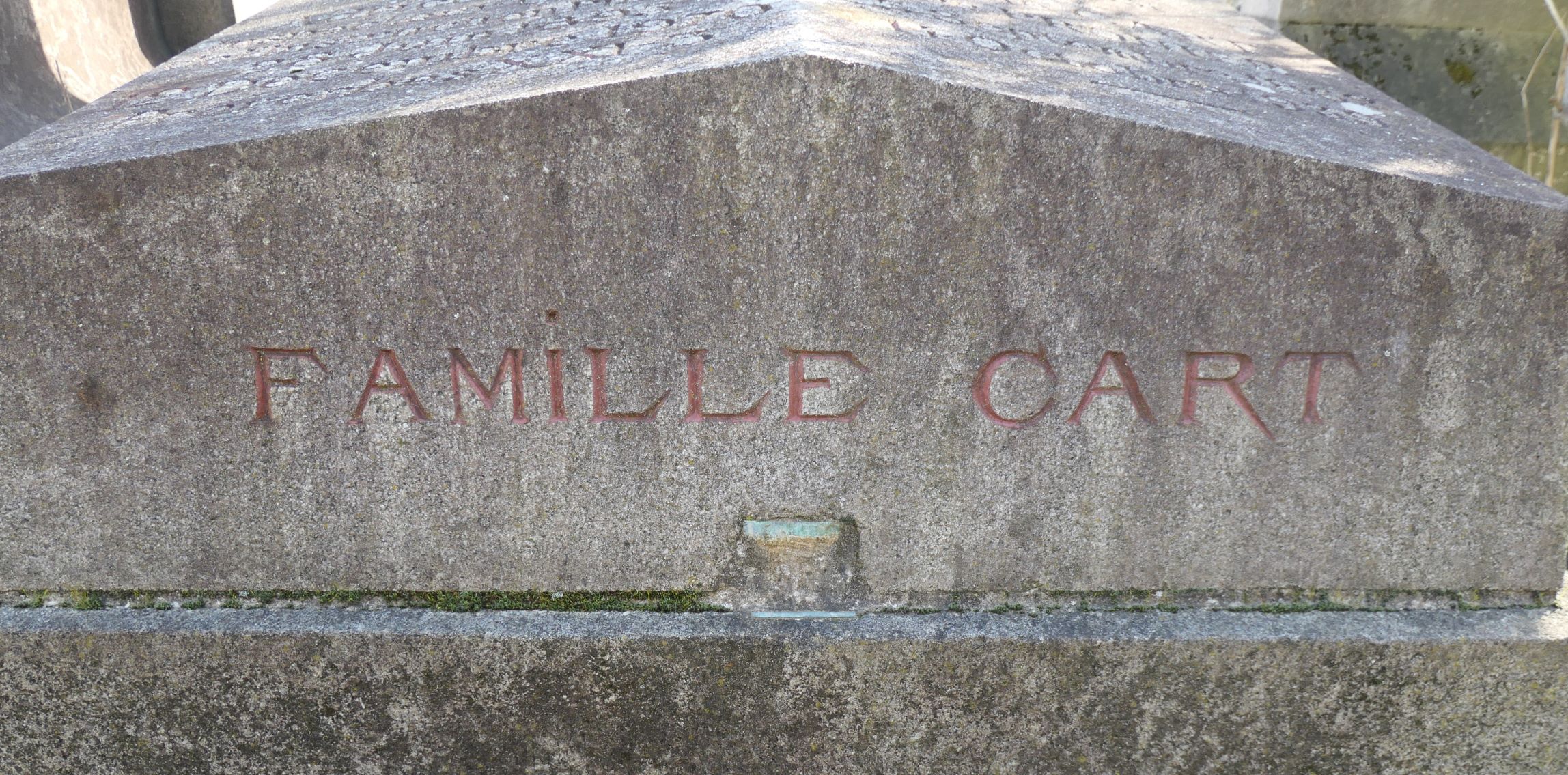 Cimetière du Père Lachaise - APPL - CART Adrien (1895-1970)