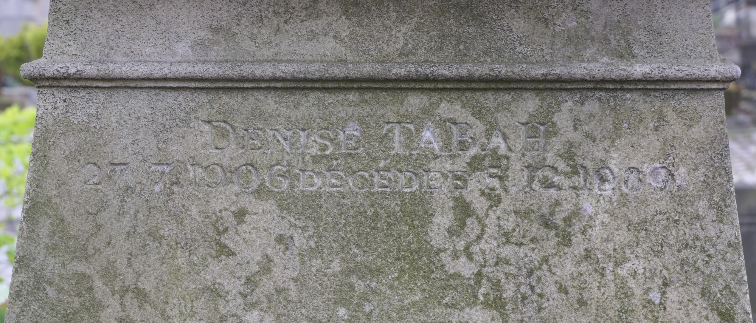 Cimetière du Père Lachaise - APPL - ATHIS, Louis Alfred NATANSON, dit ...