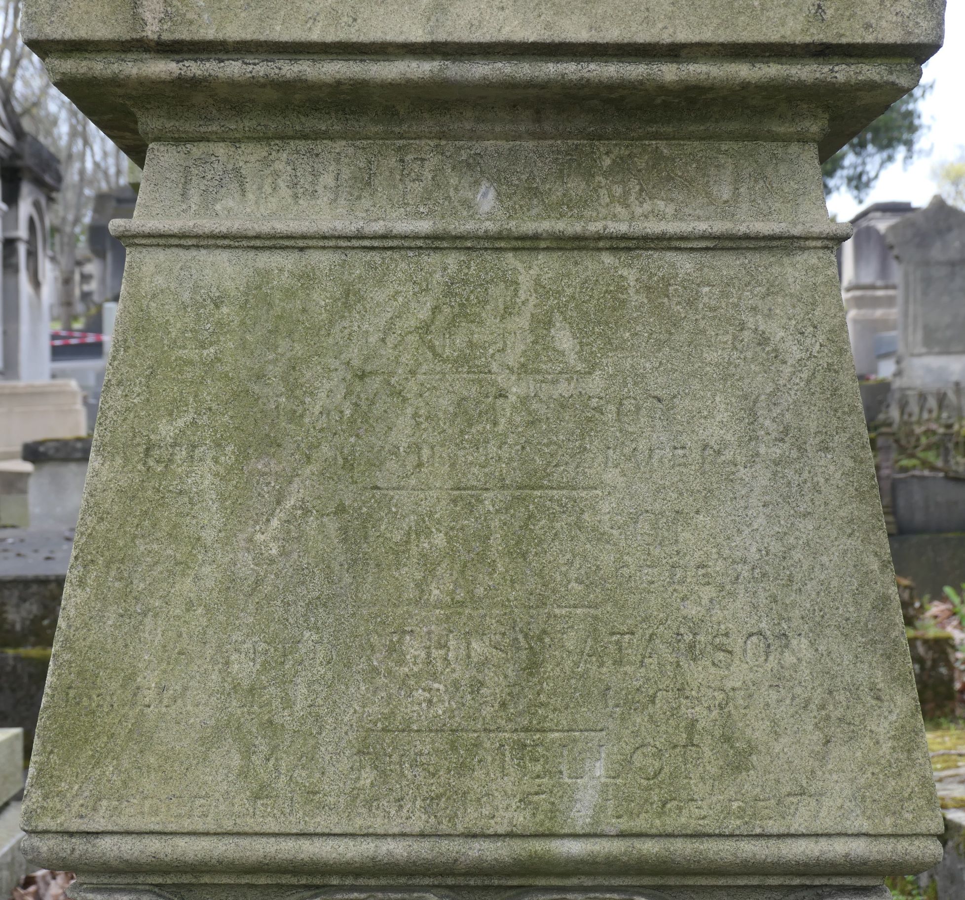 Cimetière du Père Lachaise - APPL - ATHIS, Louis Alfred NATANSON, dit ...