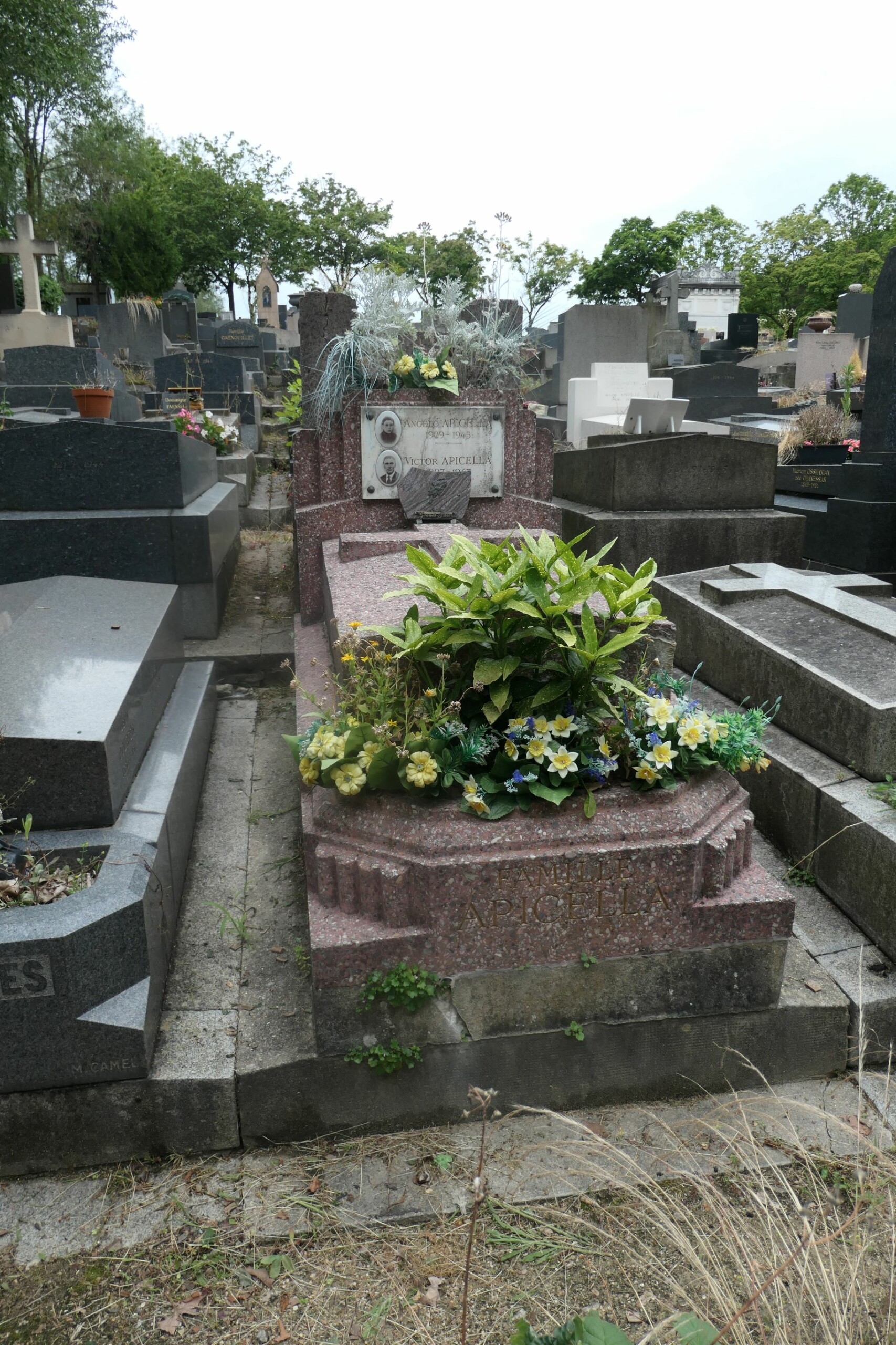Cimetière du Père Lachaise - APPL - APICELLA Victor (1927-1967)