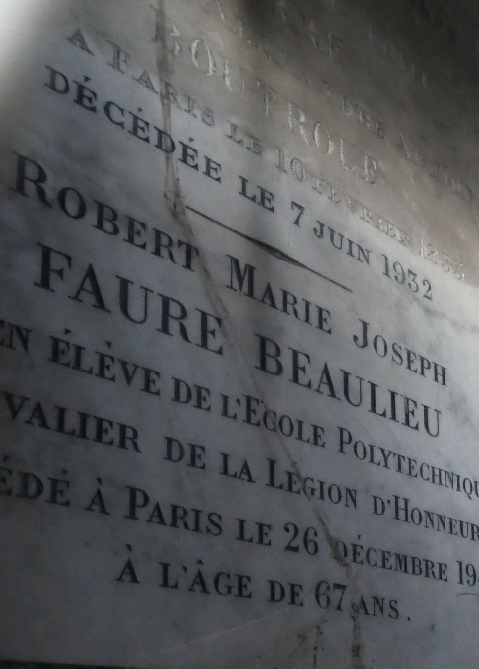 Cimetière du Père Lachaise - APPL - BARRE Charles Léon (1856-1914)