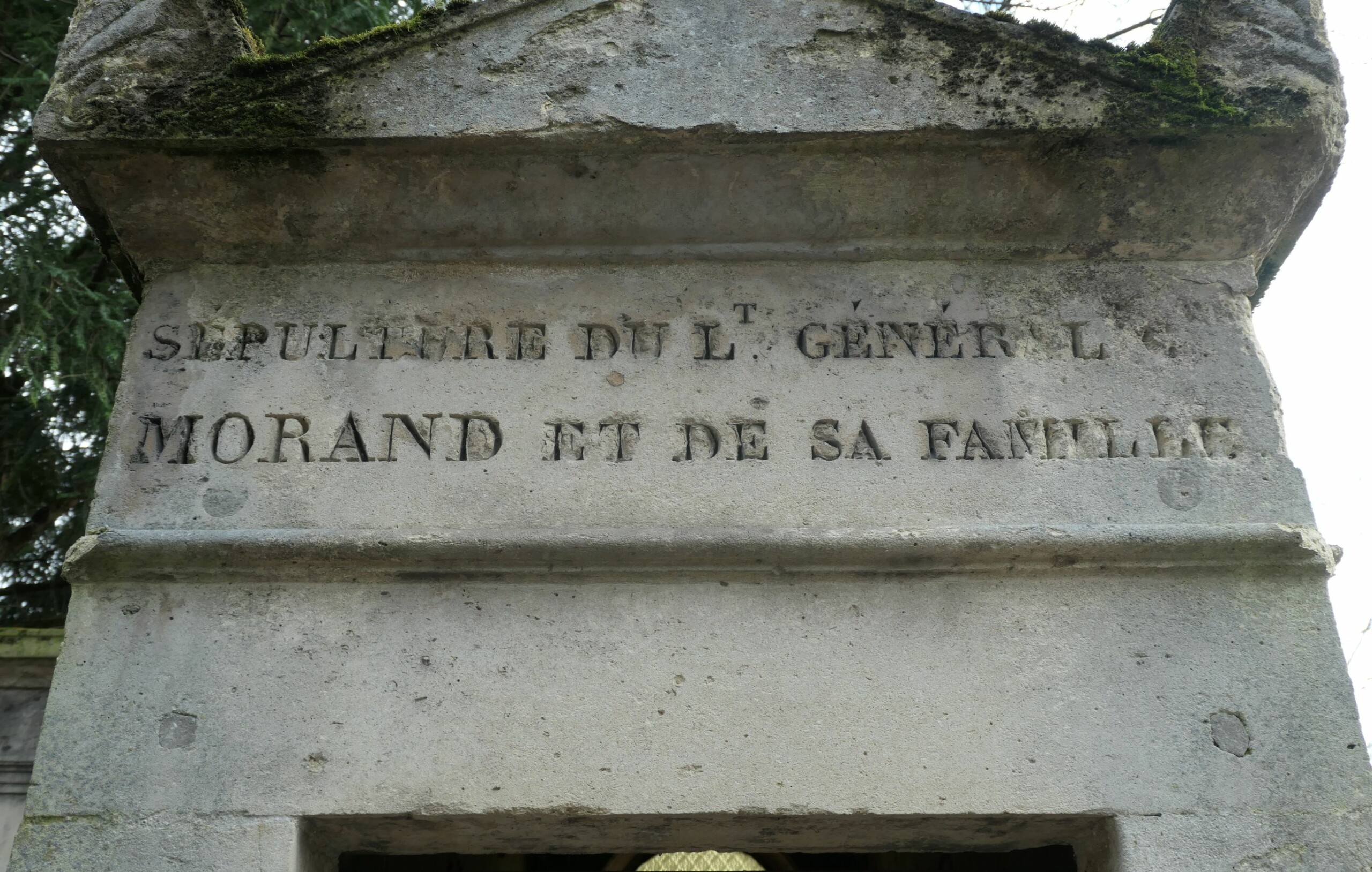 Cimetière du Père Lachaise - APPL - MORAND Louis Napoléon Marie ...