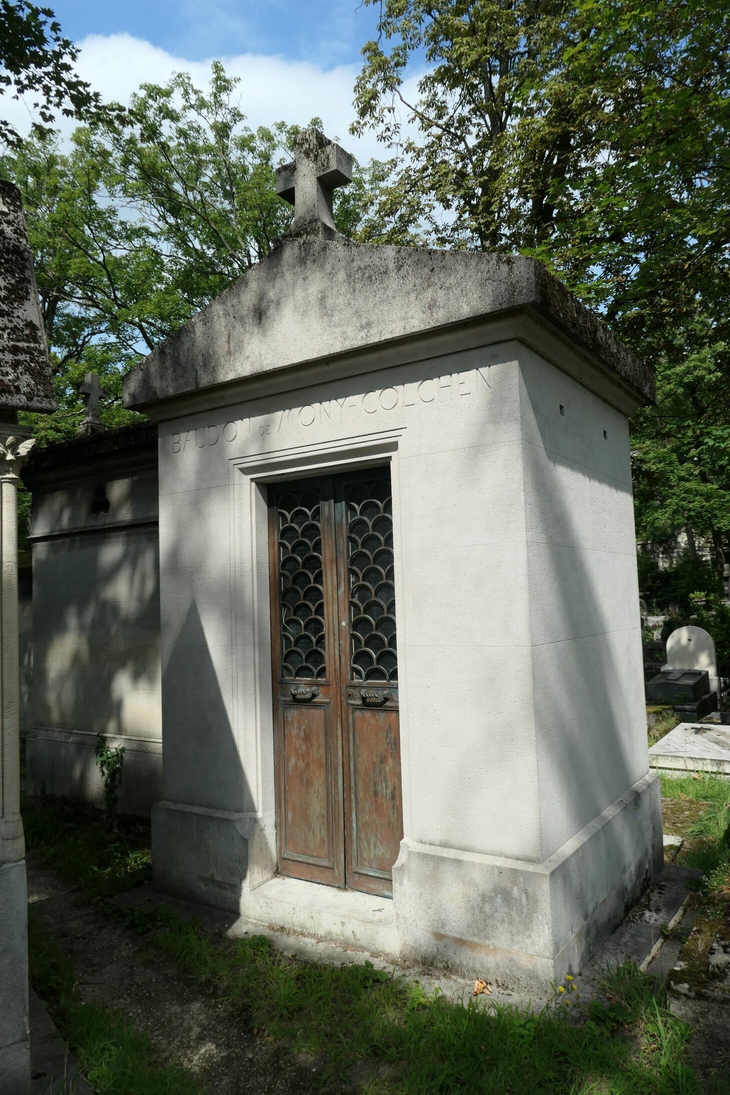 Cimetière du Père Lachaise - APPL - BAUDON de MONY-COLCHEN Victor Henri ...