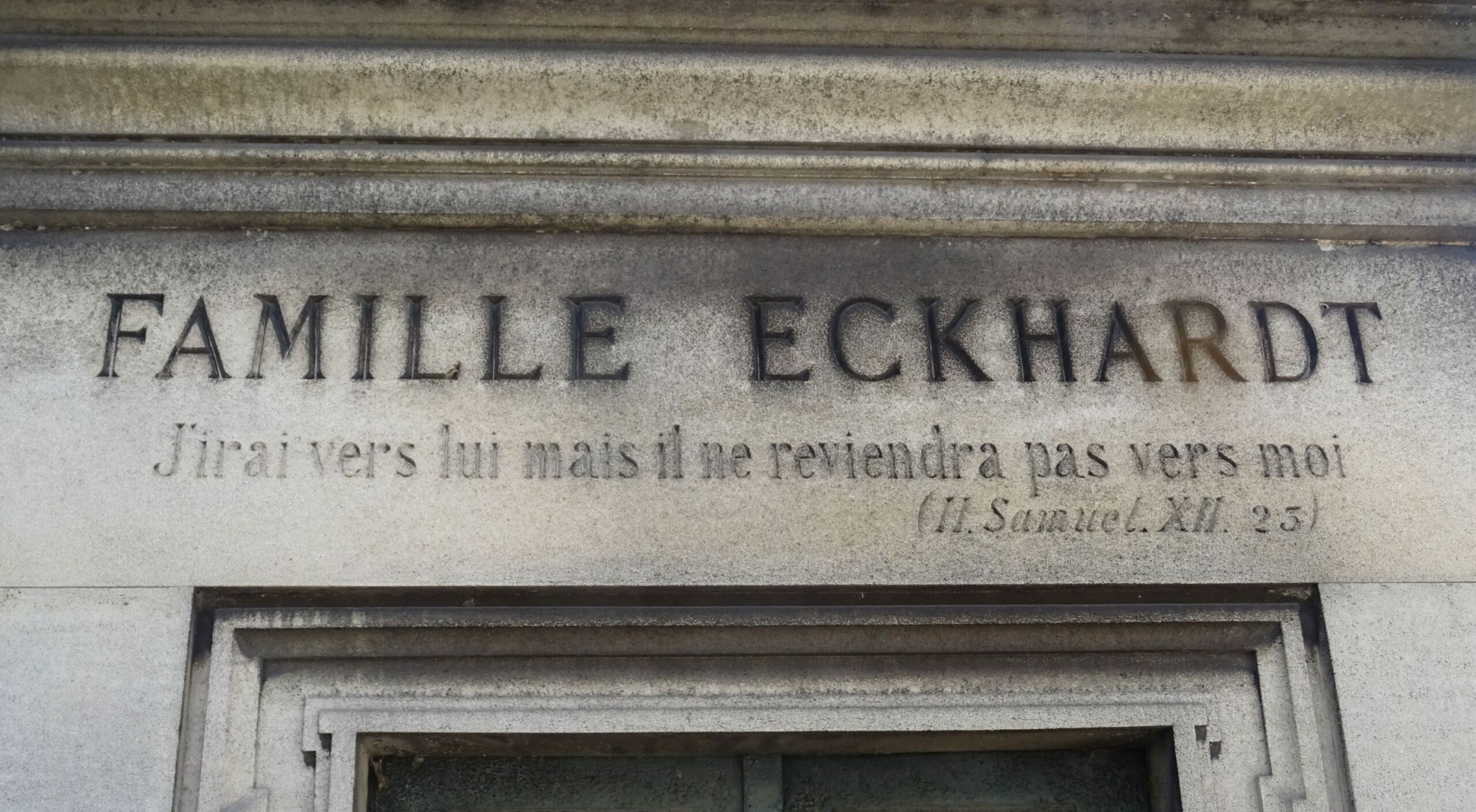 Cimetière du Père Lachaise - APPL - ECKHARDT Louis (1872-1898)