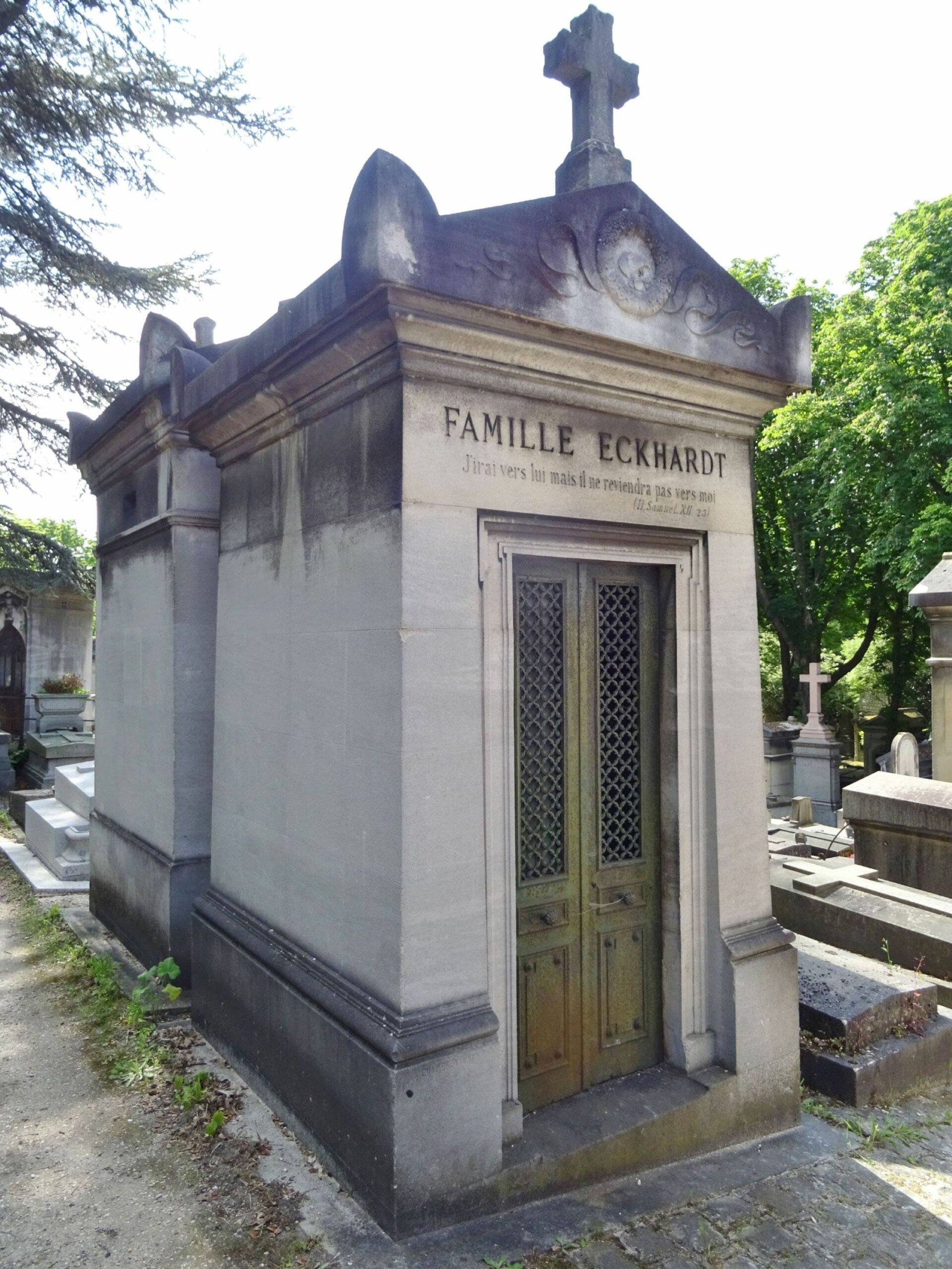 Cimetière du Père Lachaise - APPL - ECKHARDT Louis (1872-1898)