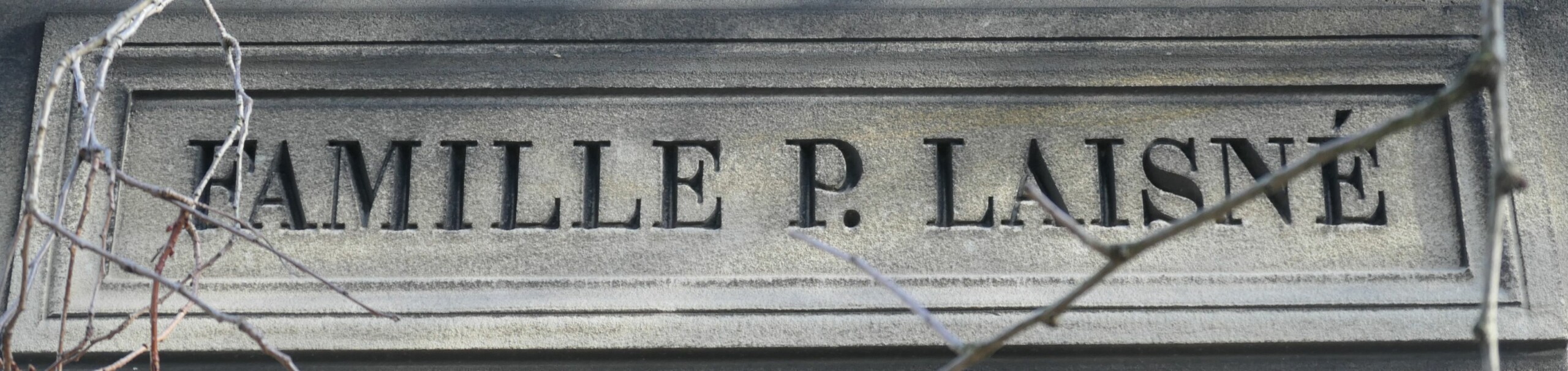 Cimetière du Père Lachaise - APPL - LAISNE Pierre Marie (1794-1856)