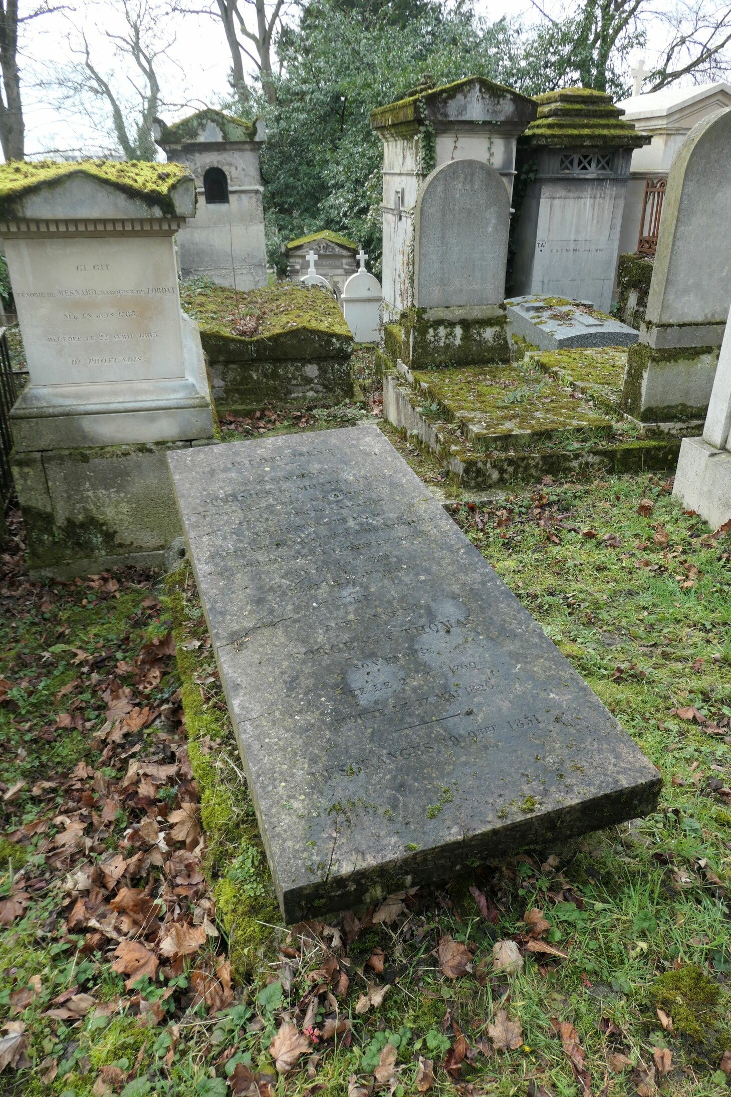 Cimetière du Père Lachaise - APPL - MOLINIER de MONTPLANQUA Emmanuel ...