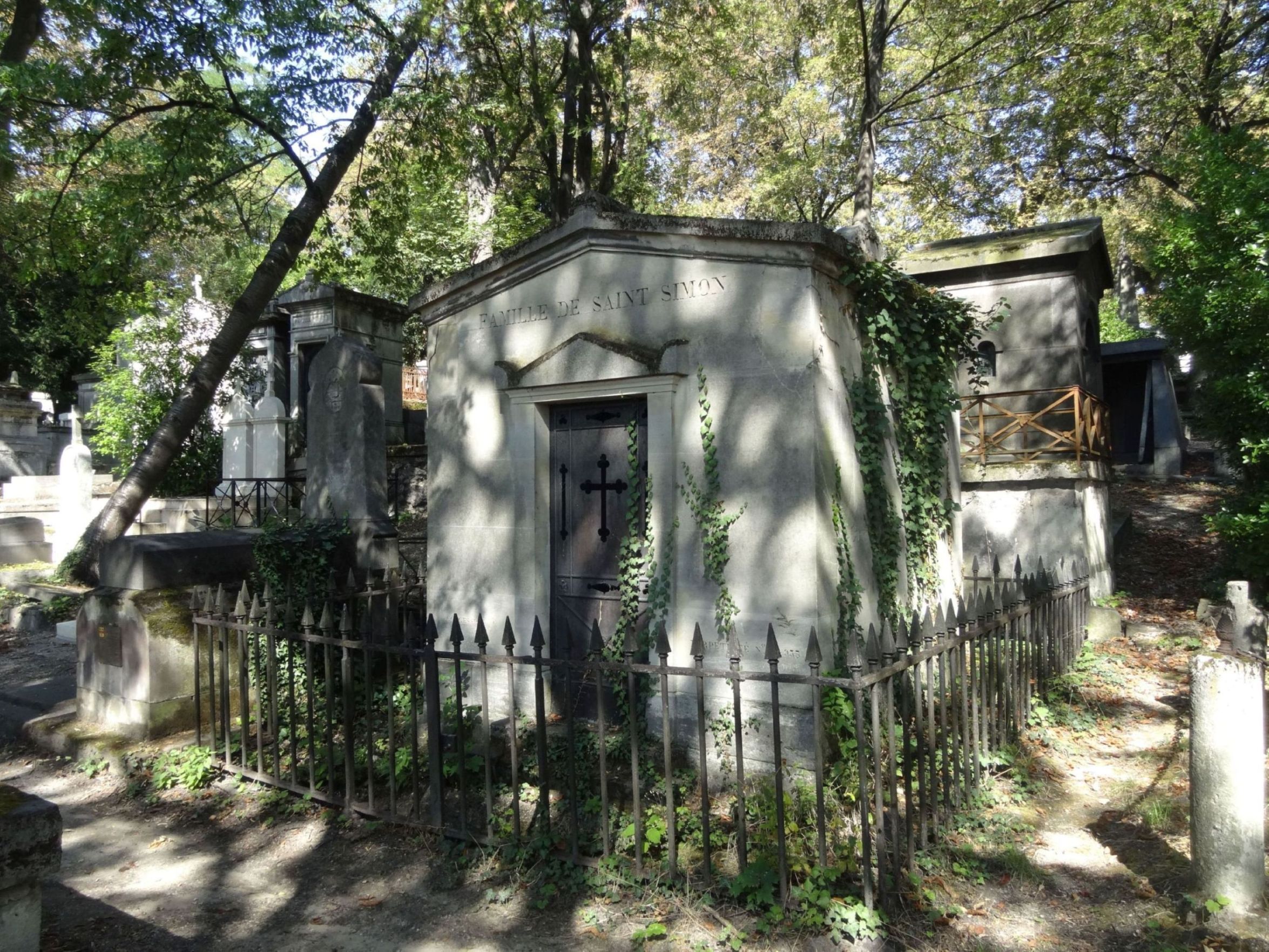 Cimetière du Père Lachaise - APPL - SAINT SIMON VERMANDOIS Henri Jean ...