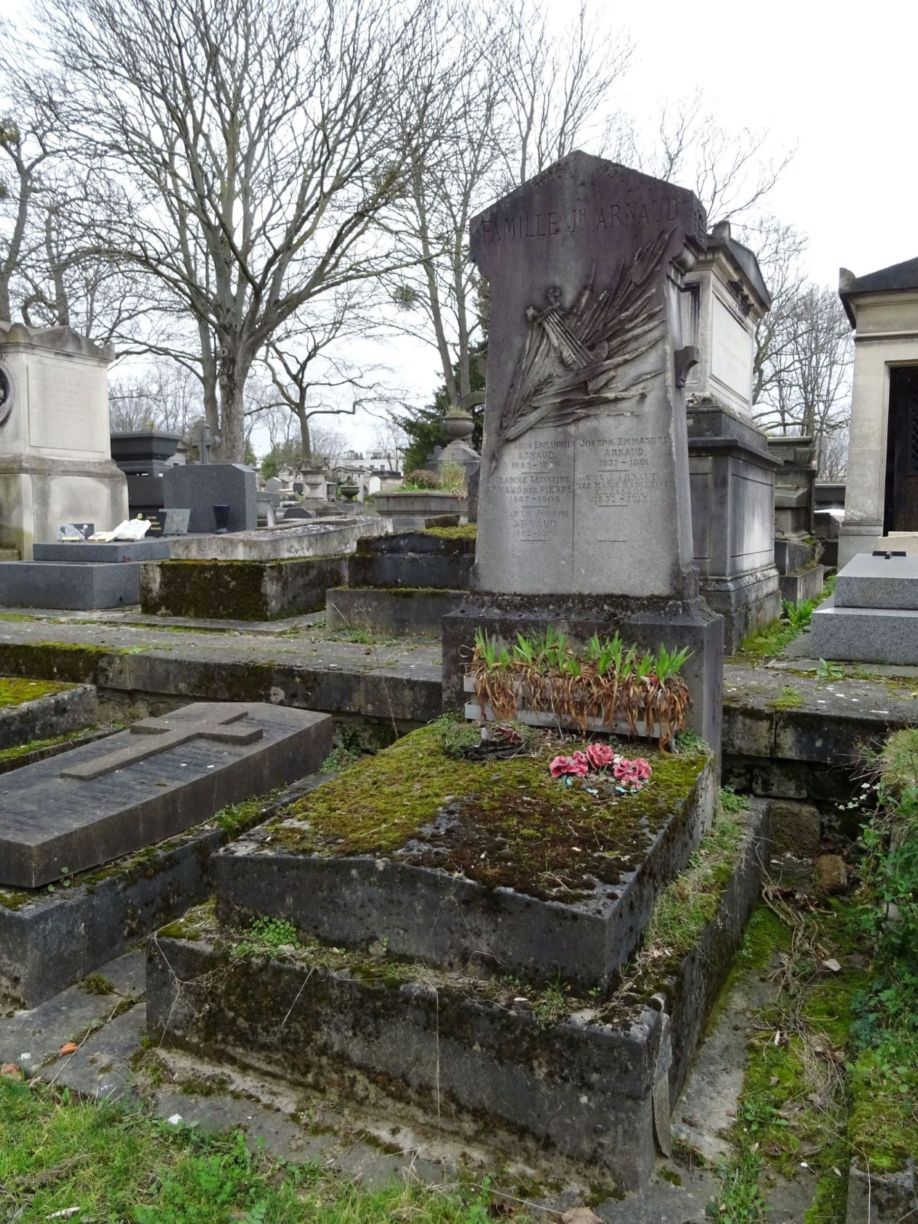 Cimetière du Père Lachaise - APPL - ARNAUD Joseph Emmanuel (1831-1891)
